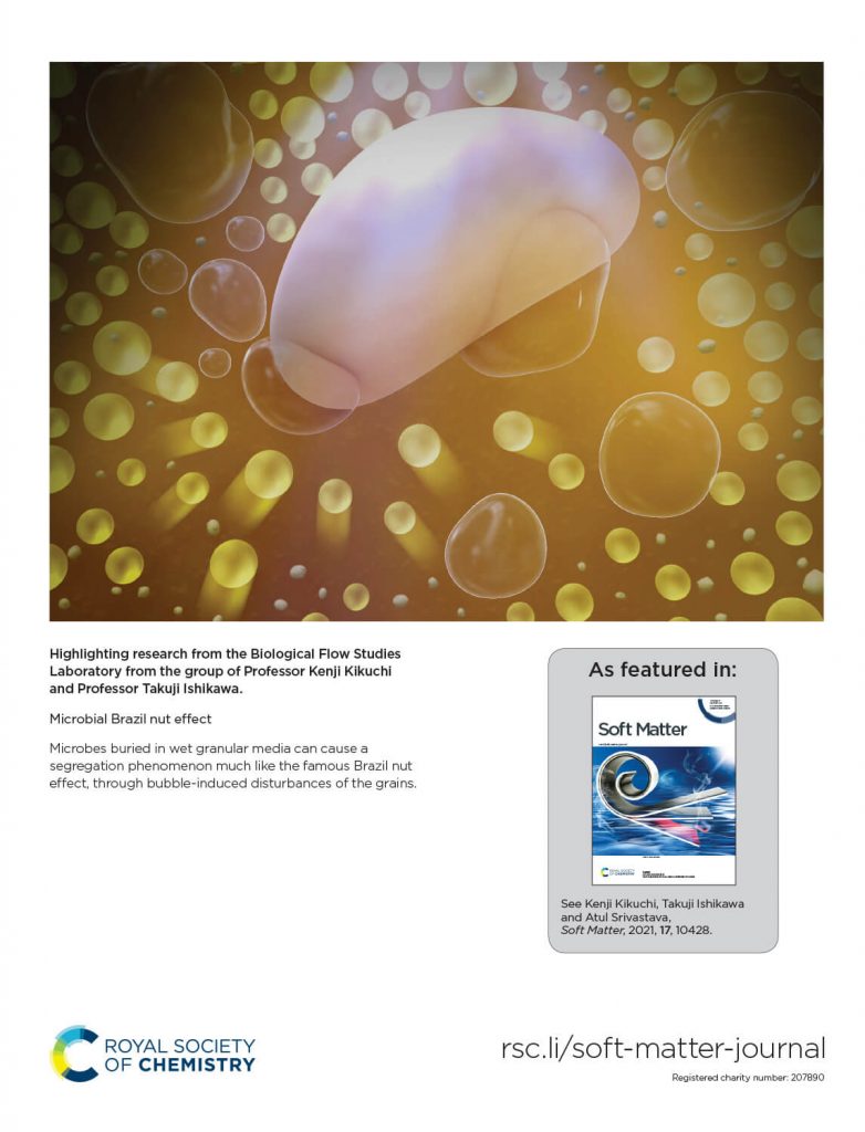 論文雑誌「Soft Matter」のカバーピクチャーを制作しました[東北大学] | 株式会社アートアクション