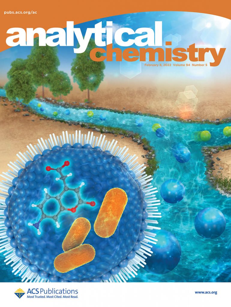 論文雑誌「Analytical Chemistry」のカバーピクチャーを制作しました[長岡技術科学大学] | 株式会社アートアクション
