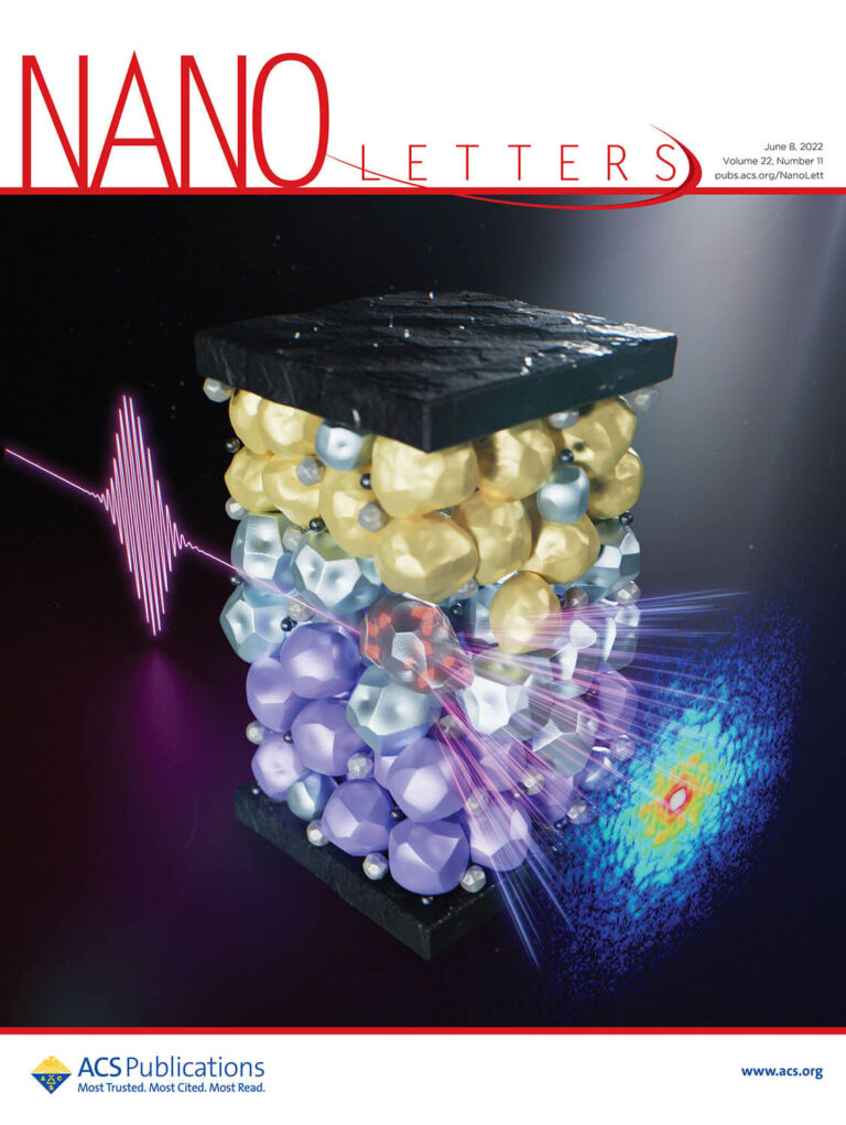 論文雑誌「Nano Letters」のカバーピクチャーを制作しました[北海道大学] | 株式会社アートアクション