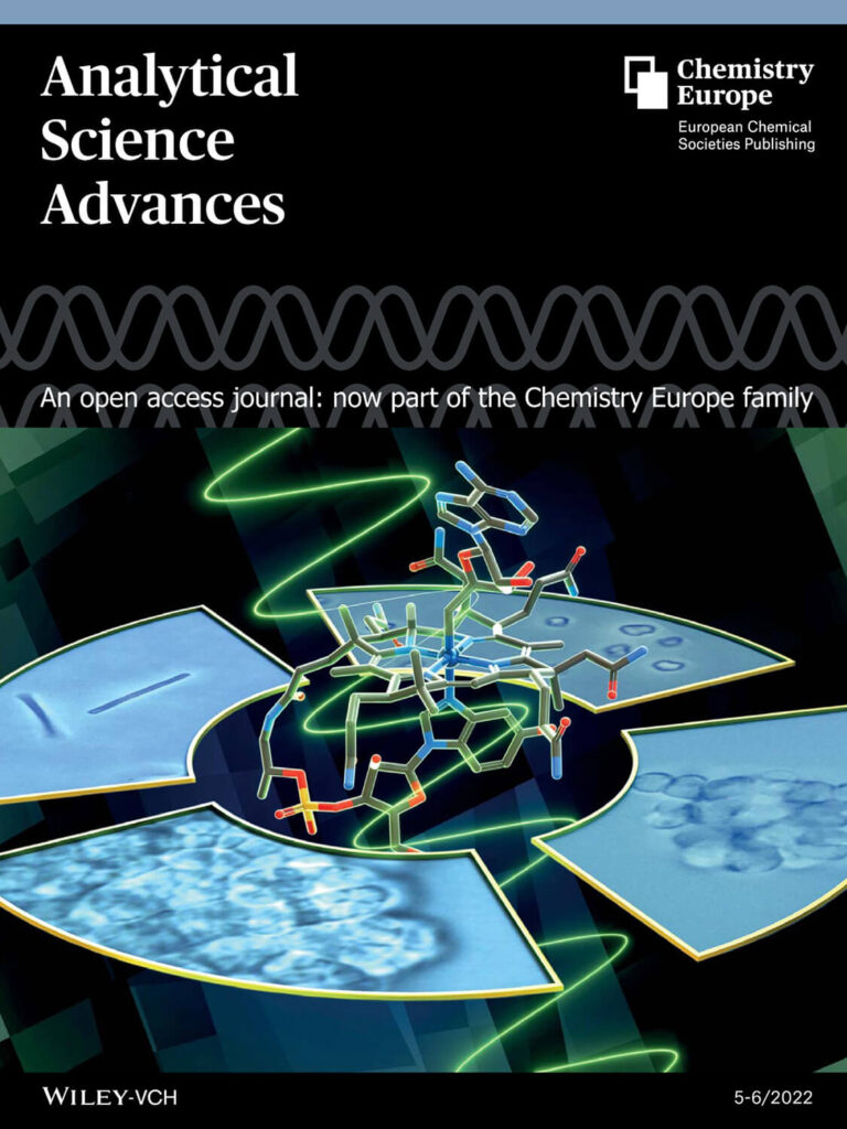 論文雑誌「Analytical Science Advances」のカバーピクチャーを制作しました[関西学院大学] | 株式会社アートアクション