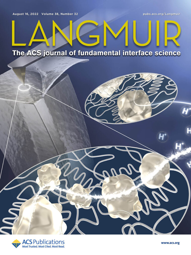 論文雑誌「Langmuir」のカバーピクチャーを制作しました[量子科学技術研究開発機構] | 株式会社アートアクション