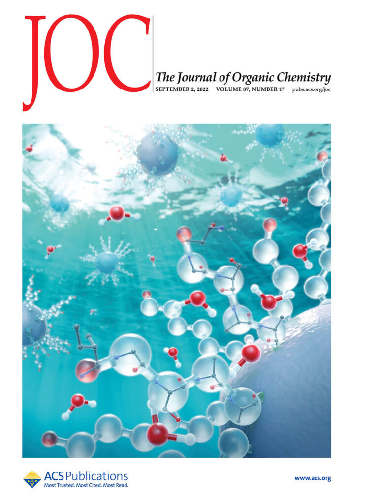 論文雑誌「The Journal of Organic Chemistry 」のカバーピクチャーを制作しました[神戸学院大学] | 株式会社 ...