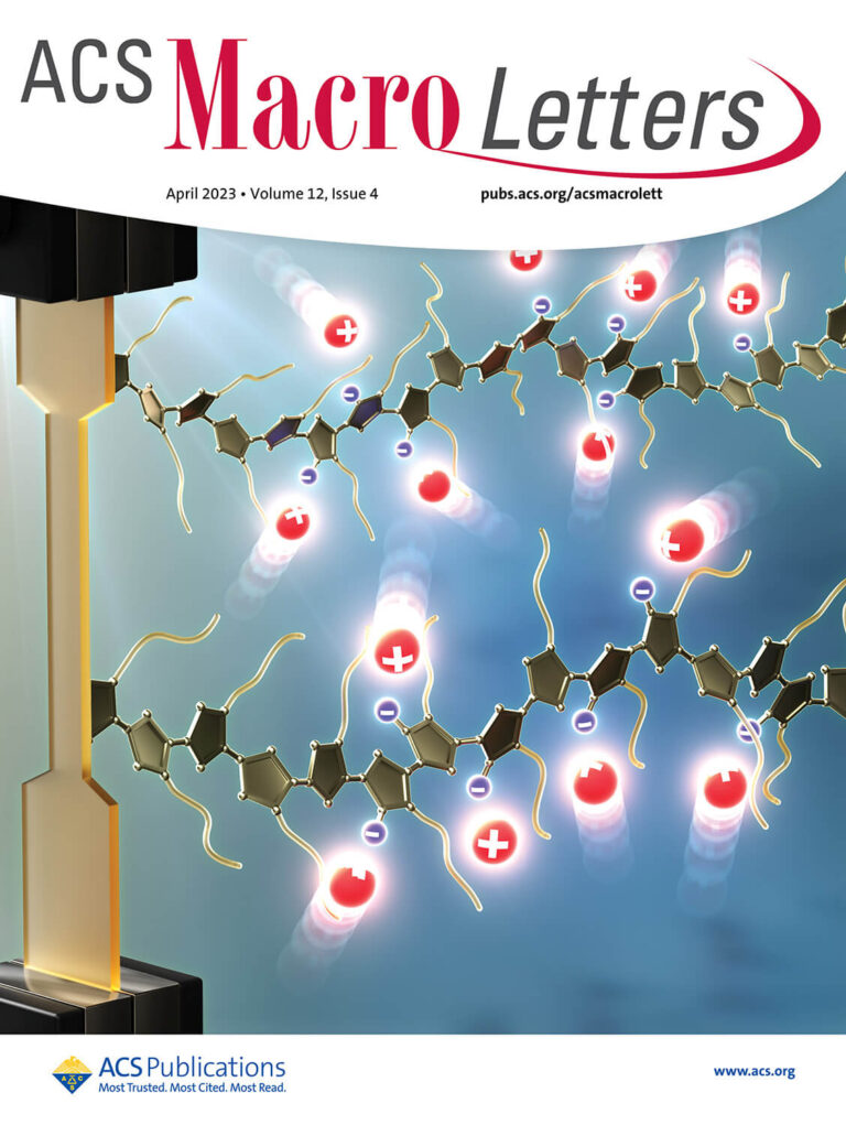 論文雑誌「ACS Macro Letters 」のカバーピクチャーを制作しました[東京理科大学] | 株式会社アートアクション