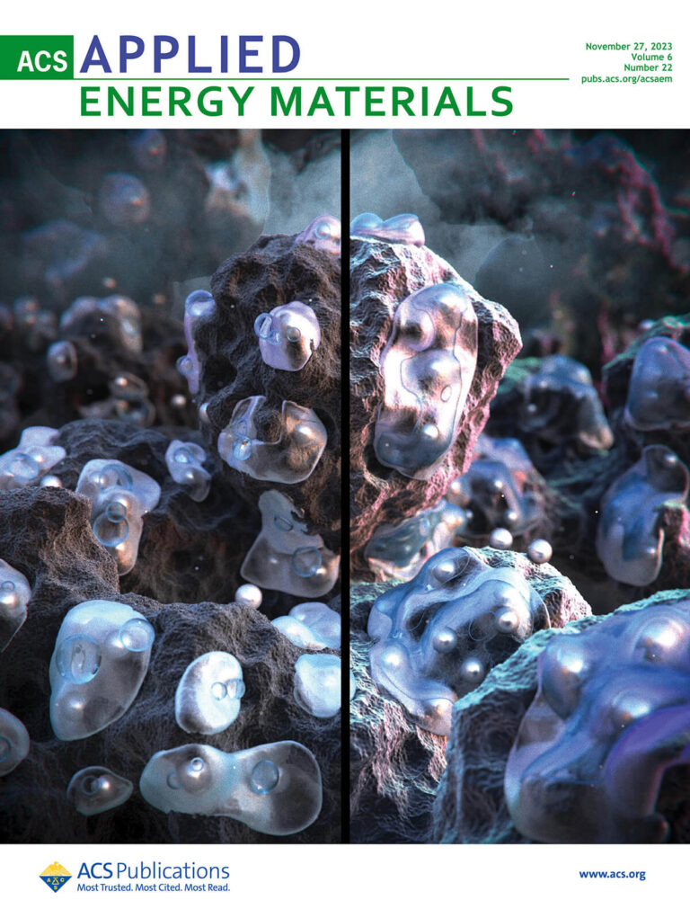 論文雑誌「ACS Applied Energy Materials」のカバーピクチャーを制作しました[エヌ・イー ケムキャット株式会社 様] | 株式会社アートアクション