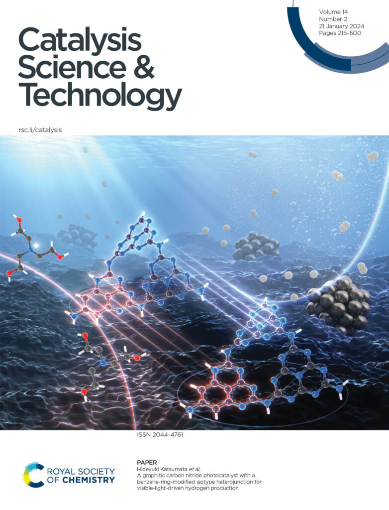 論文雑誌「Catalysis Science & Technology」のカバーピクチャーを制作しました[三重大学] | 株式会社アートアクション