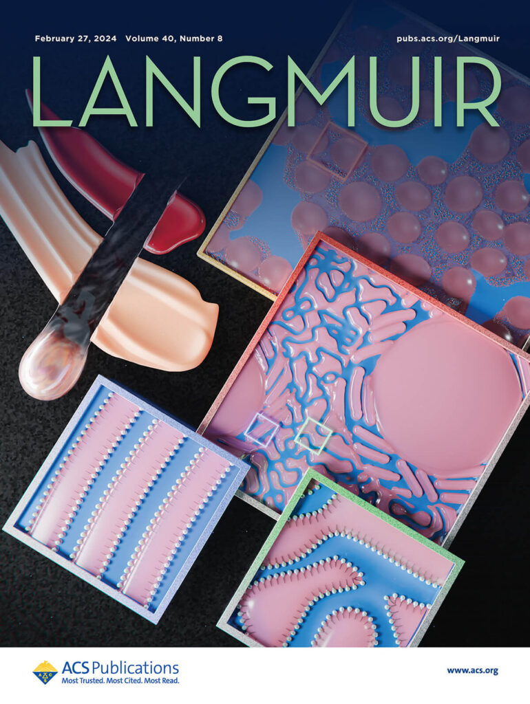 論文雑誌「Langmuir」のカバーピクチャーを制作しました[株式会社アルビオン] | 株式会社アートアクション
