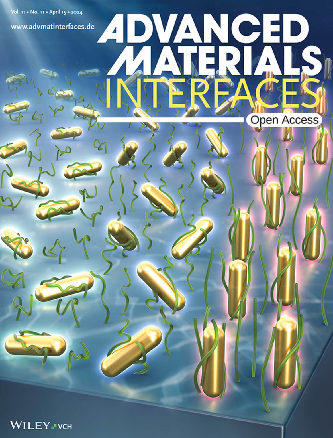 論文雑誌「Advanced Materials Interfaces」のカバーピクチャーを制作しました[北海道大学] | 株式会社アートアクション