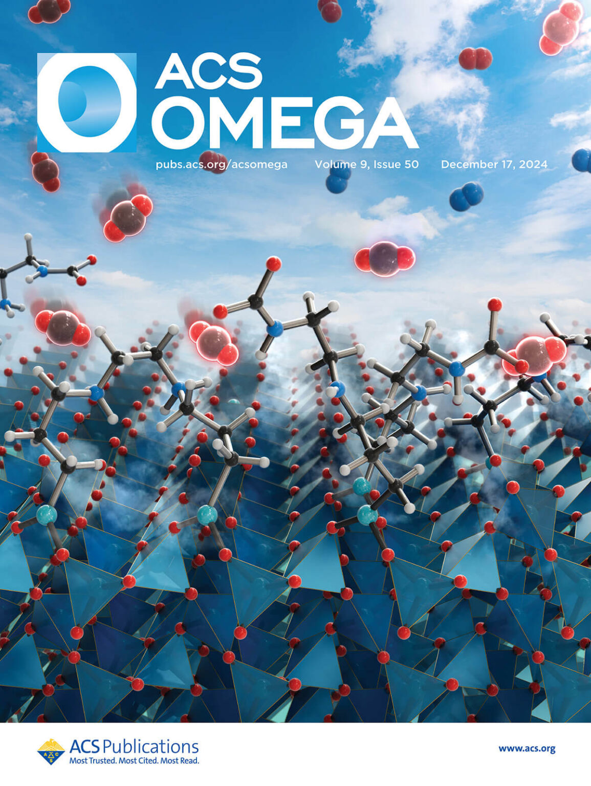 論文雑誌「ACS Omega」のカバーピクチャーを制作しました[東京都立大学] | 株式会社アートアクション