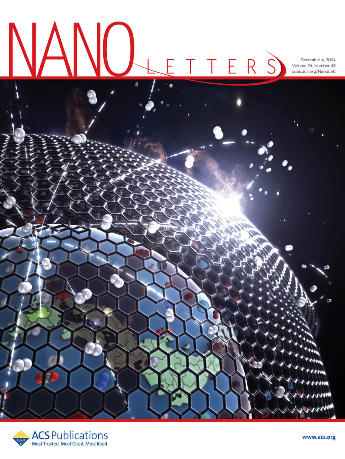 論文雑誌「Nano Letters」のカバーピクチャーを制作しました[熊本大学] | 株式会社アートアクション