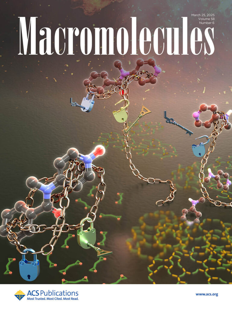 論文雑誌「Macromolecules」のカバーピクチャーを制作しました[東京理科大学] | 株式会社アートアクション