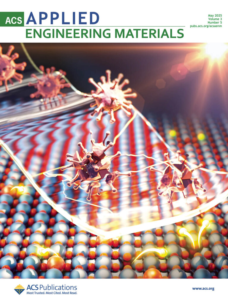 論文雑誌「ACS Applied Engineering Materials」のカバーピクチャーを制作しました[東北大学] | 株式会社アートアクション