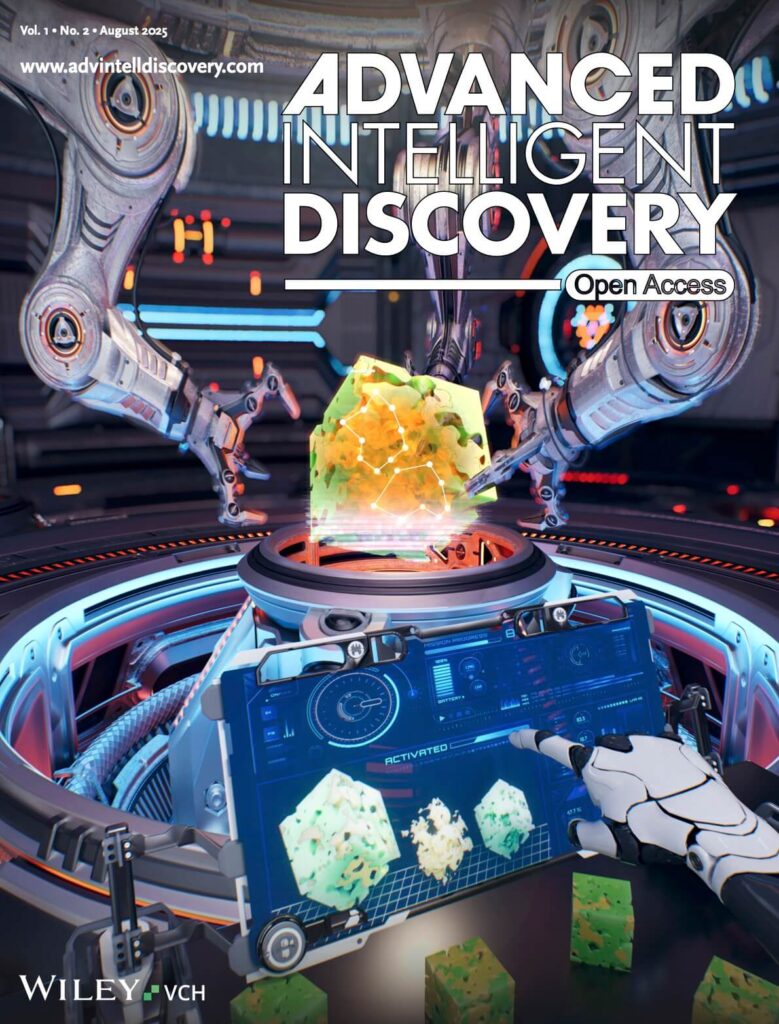 論文雑誌「Advanced Intelligent Discovery」のカバーピクチャーを制作しました[京都大学] | 株式会社アートアクション