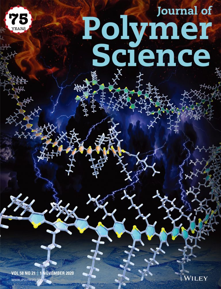 論文雑誌「Journal of Polymer Science」のカバーアートを制作しました[広島大学] | 株式会社アートアクション
